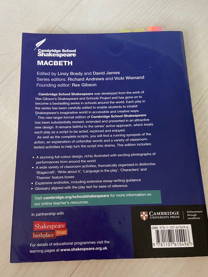 macbeth, Hobbies & Toys, Books & Magazines, Fiction & Non-Fiction on ...