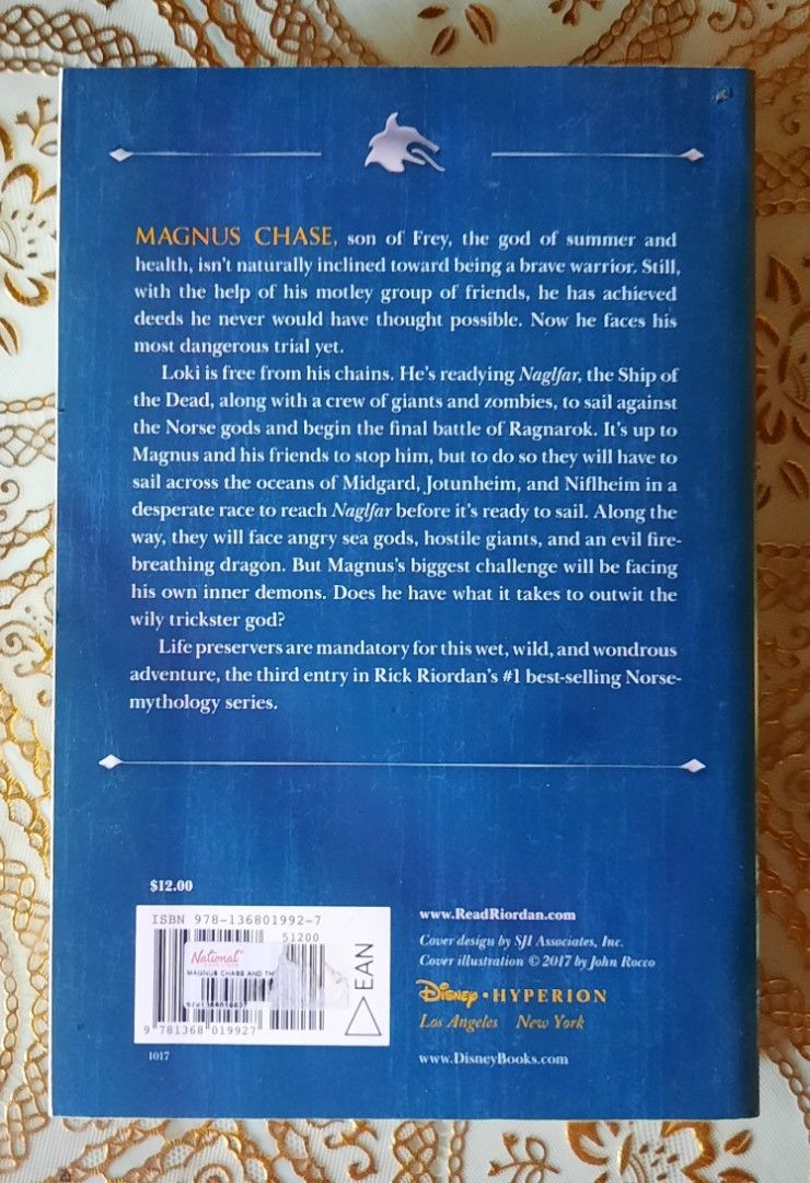 Magnus Chase And The Gods Of Asgard: The Ship Of The Dead by Rick ...