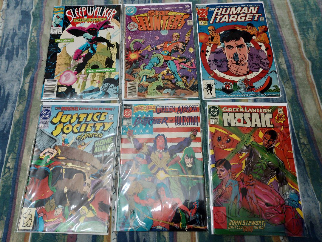 Marvel and DC comics all first issue number 1, Hobbies & Toys, Books ...