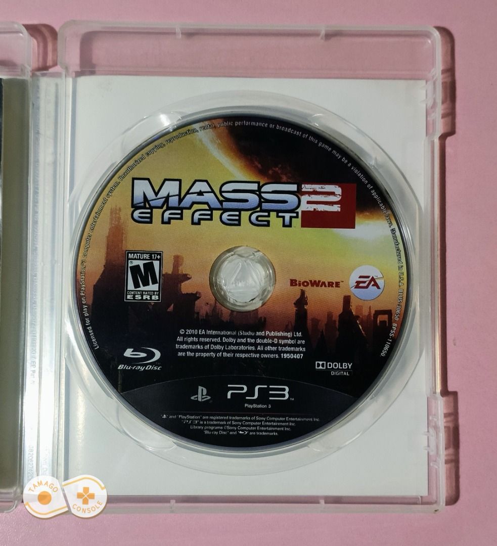 Mass Effect 2 - [PS3 Game] [NTSC / ENGLISH Language] [CIB / Complete in ...