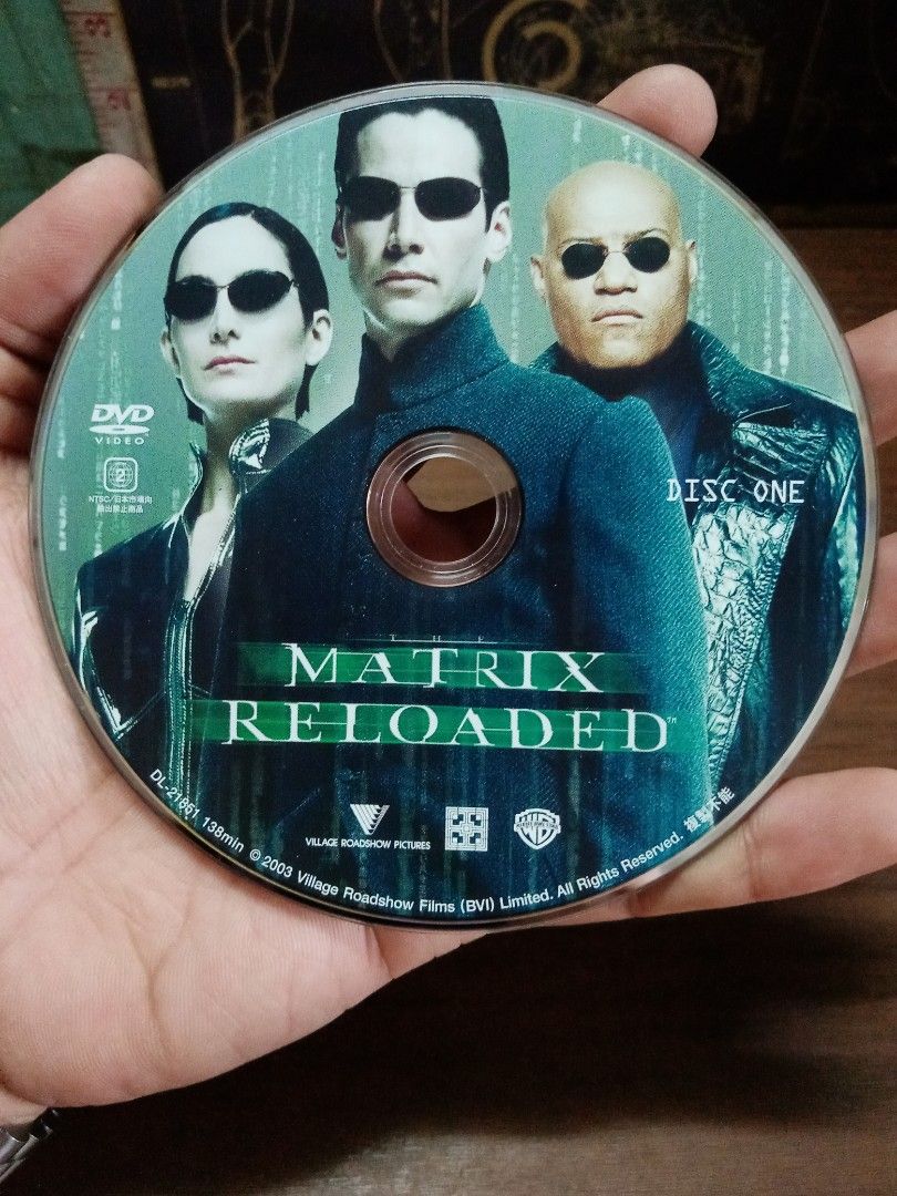 Matrix Reloaded DVD, Hobbies & Toys, Music & Media, CDs & DVDs on Carousell