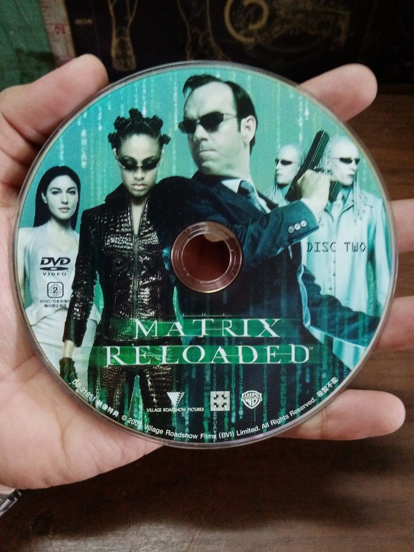 Matrix Reloaded DVD, Hobbies & Toys, Music & Media, CDs & DVDs on Carousell