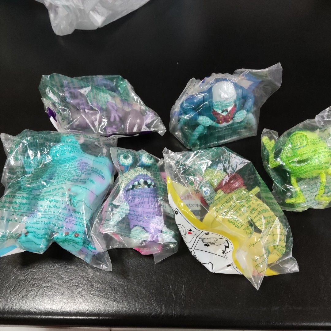 McDonald happy meal monsters Inc monsters, Inc Disney Pixar 2001 rare ...