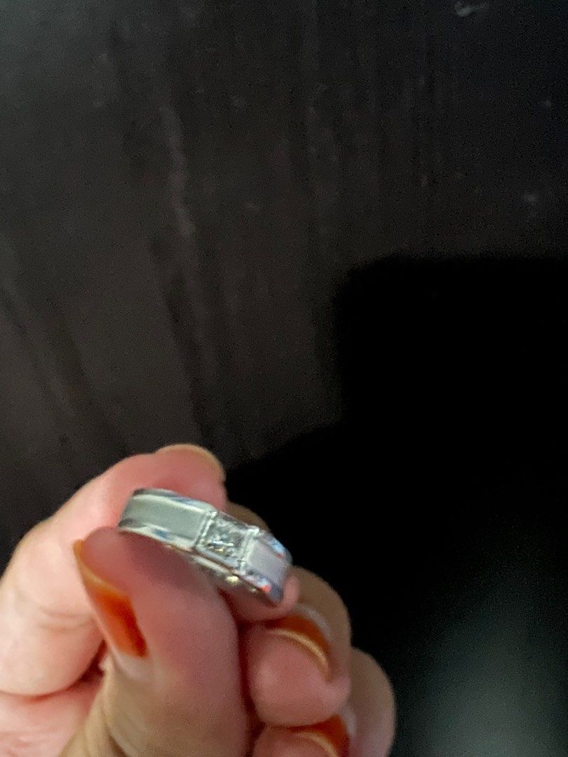 Men Meyson diamond ring, Men's Fashion, Watches & Accessories, Jewelry ...