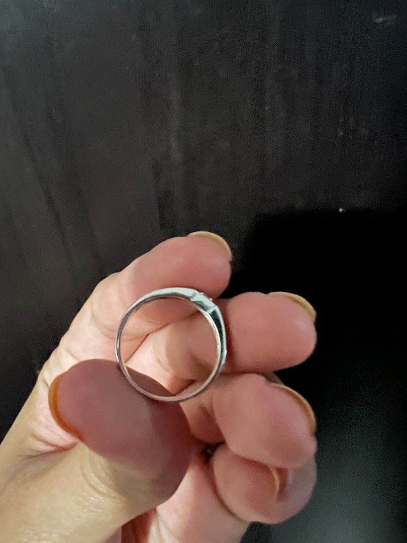 Men Meyson diamond ring, Men's Fashion, Watches & Accessories, Jewelry ...