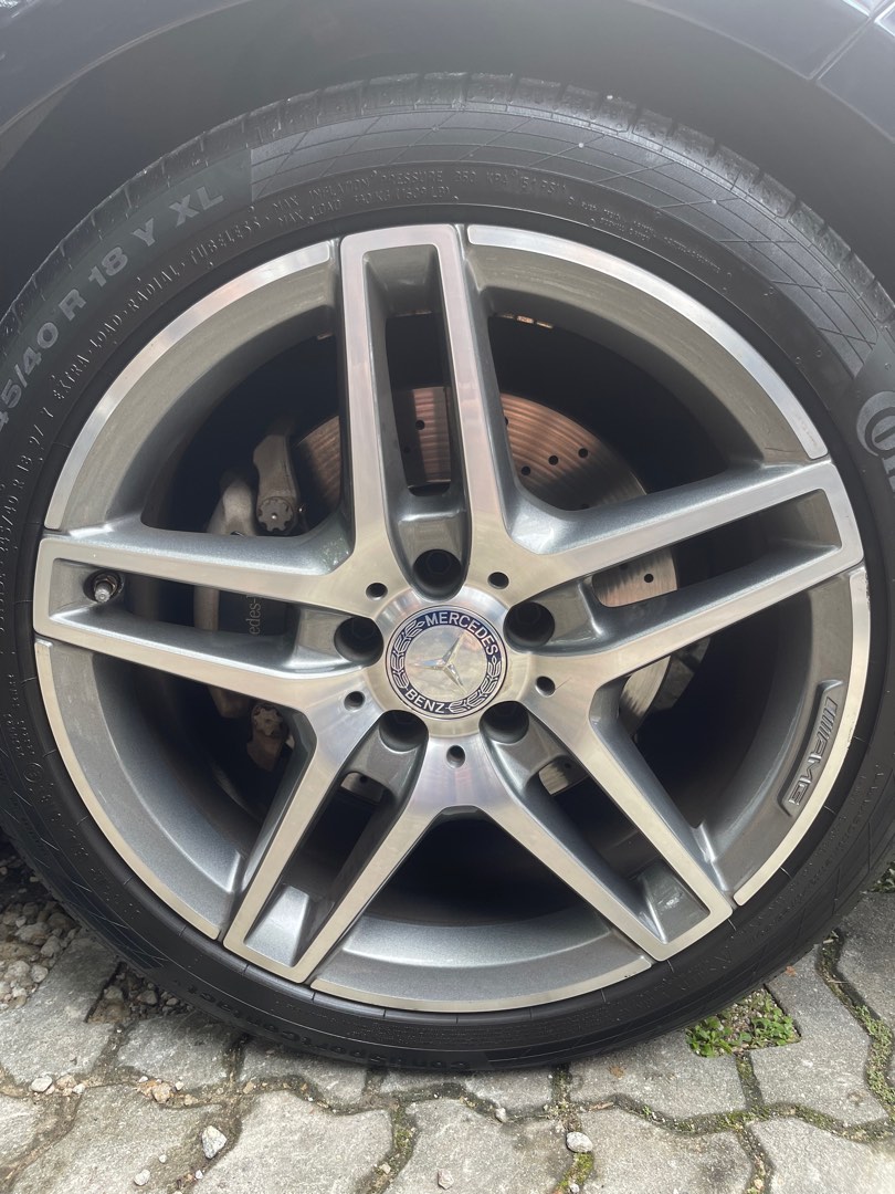 Mercedes Benz AMG original rims only, Car Accessories, Tyres & Rims on ...