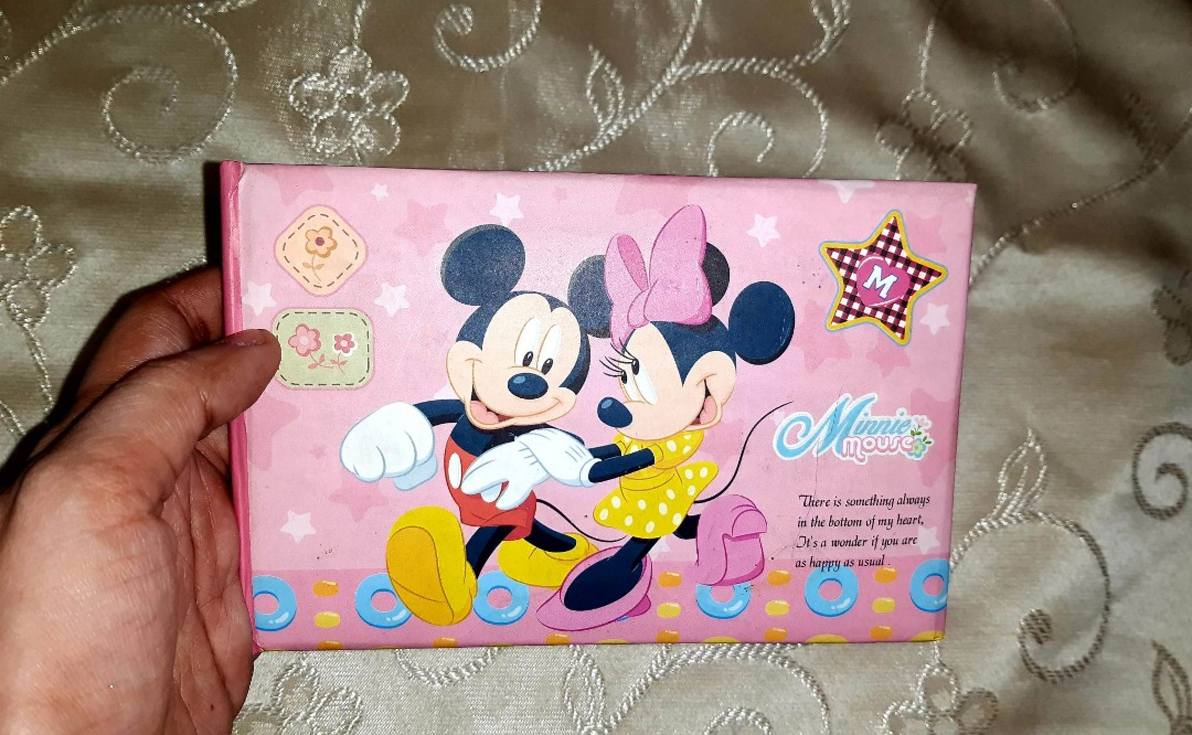 Mickey & Minnie Mouse Autograph / Slam Book, Hobbies & Toys, Stationary ...