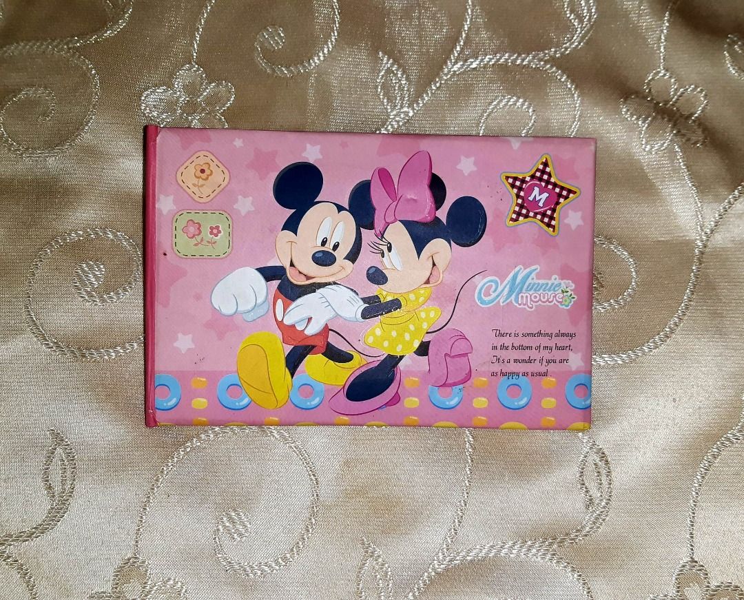 Mickey & Minnie Mouse Autograph / Slam Book, Hobbies & Toys, Stationary ...