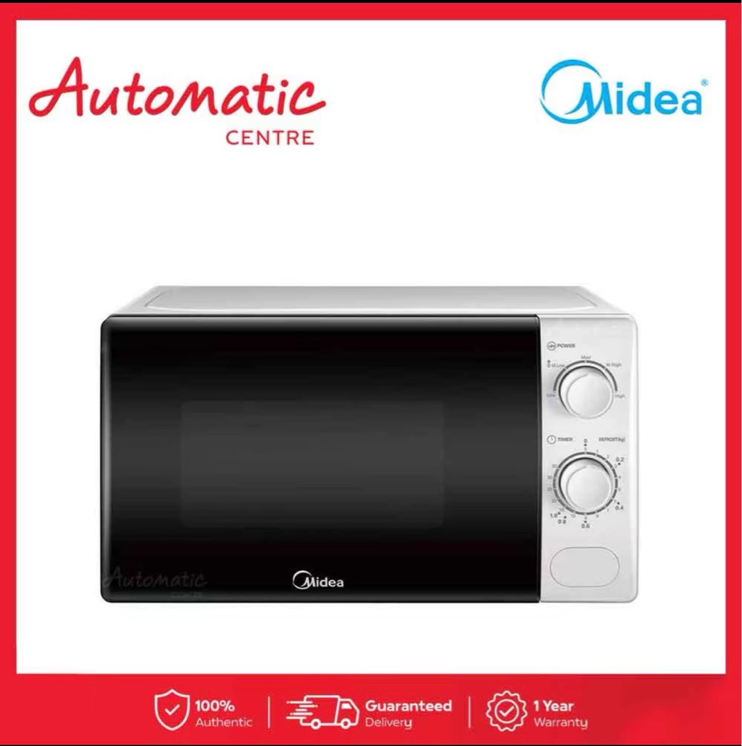 Midea 20L Mechanical Microwave Oven, TV & Home Appliances, Kitchen ...