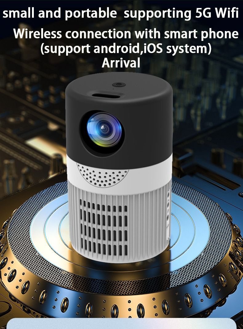 Mini Projector Screen Mirroring with iOS/Android, TV & Home Appliances ...