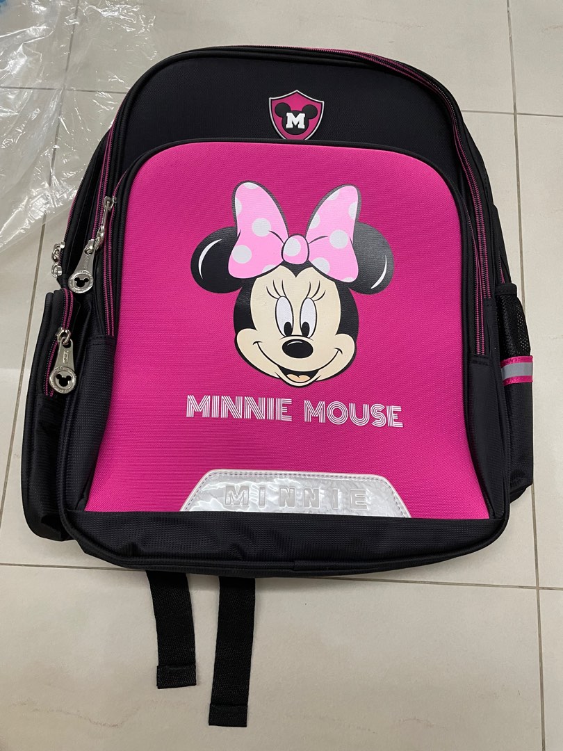 Minnie Mouse School Bag, Babies & Kids, Babies & Kids Fashion on Carousell