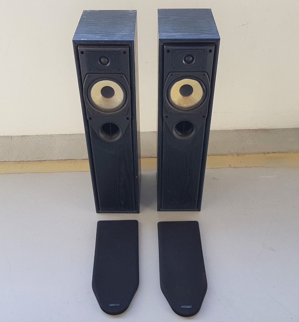 MISSION Speaker System, Made in England, Mission 763, 2-way reflex ...