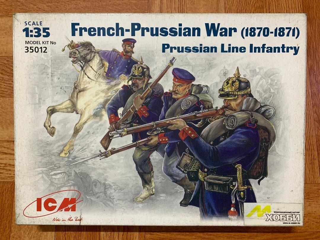 Model Kit: ICM: 1:35 Scale: French-Prussian War (1870-1871) Prussian ...