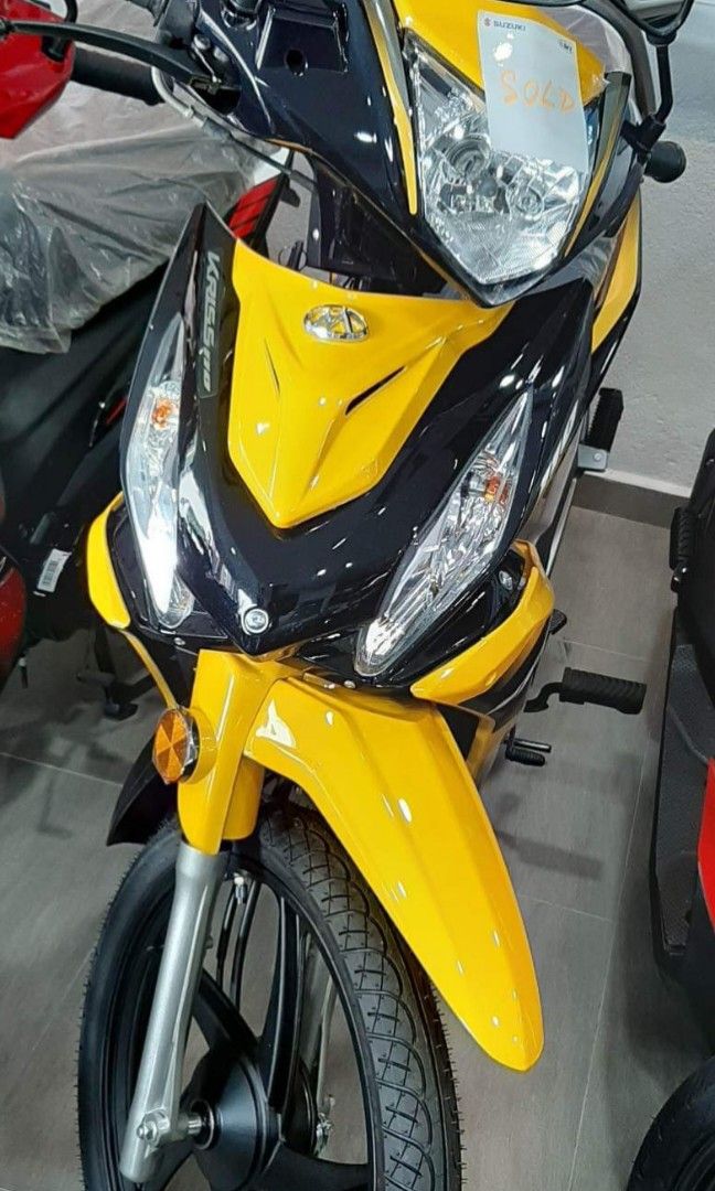 MODENAS KRIS MR3 KUNING, Motorbikes on Carousell