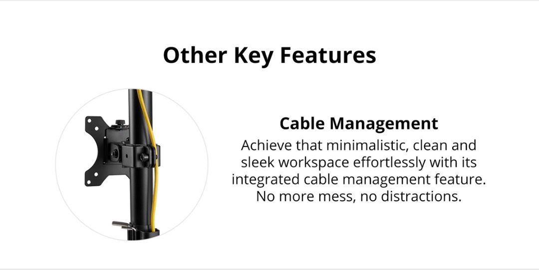 Monitor Arms PRISM+ Vantage Triple, Computers & Tech, Desktops on Carousell