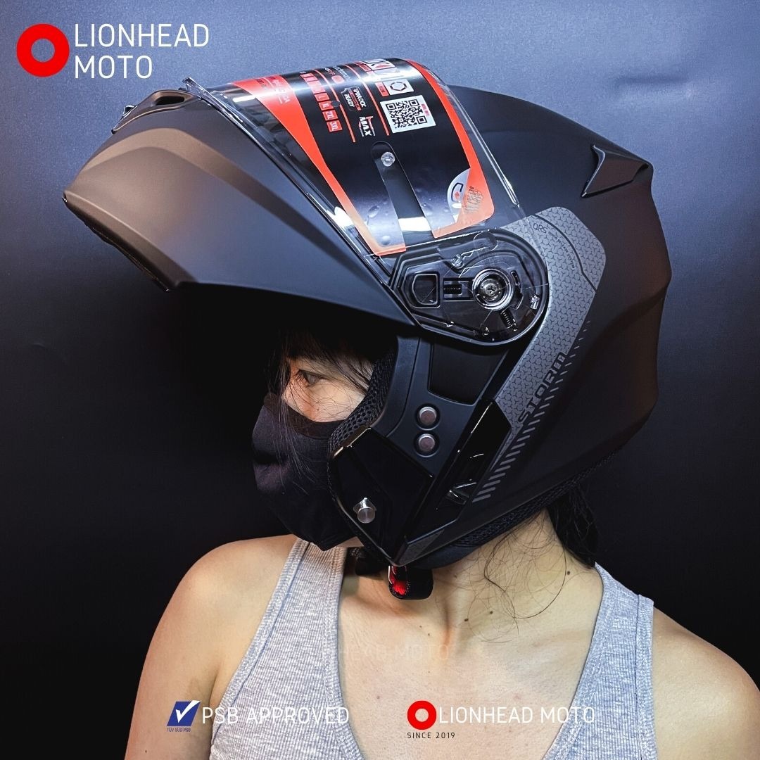 MT MODULAR HELMET FREE DELIVERY PSB APPROVED, Motorcycles, Motorcycle ...