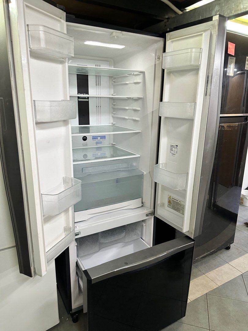 MUST BUY! HITACHI 377L Multi Door Refrigerator R-WB480P2MS (92696), TV ...