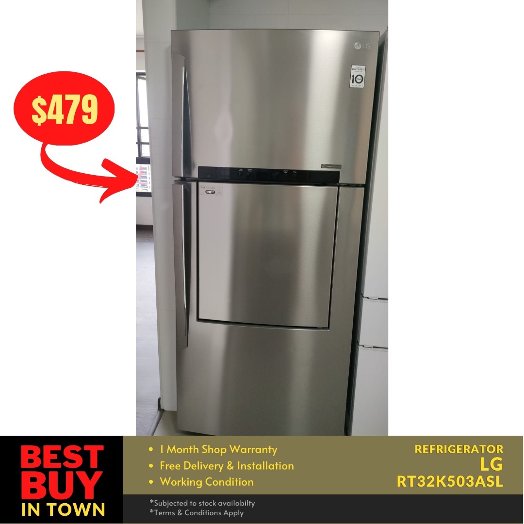 MUST BUY! LG 507L Good Condition Door-in-Door Refrigerator GTD5101NS, TV & Home Appliances ...
