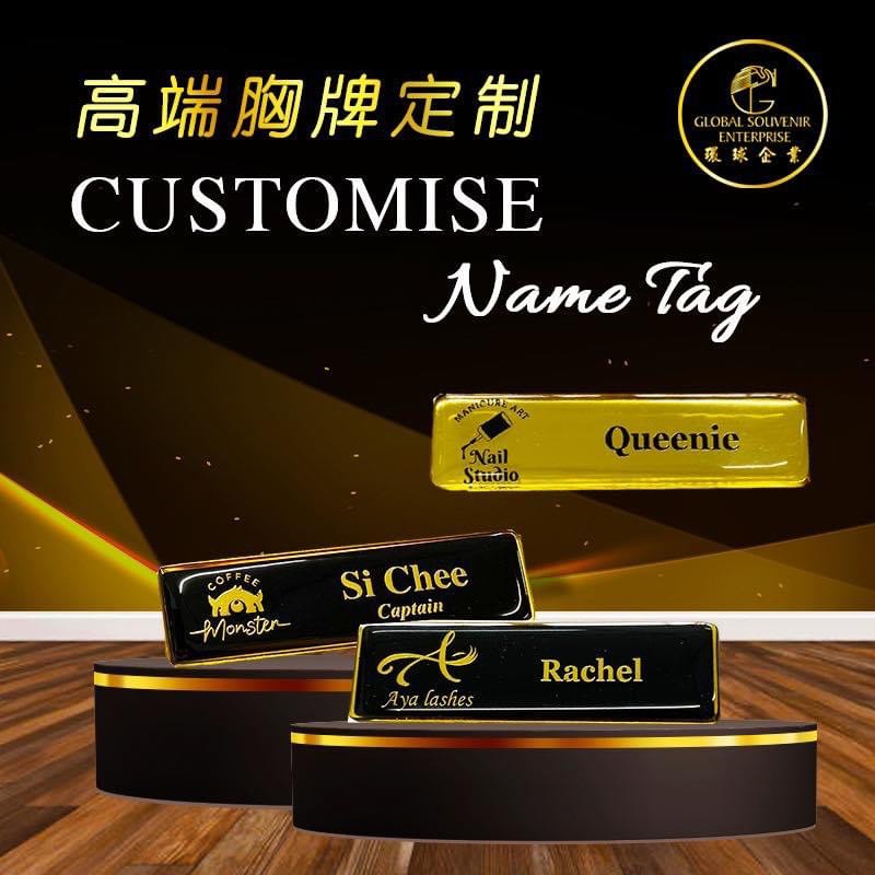 Name Tag, Business Services, Printing, Design & Marketing on Carousell