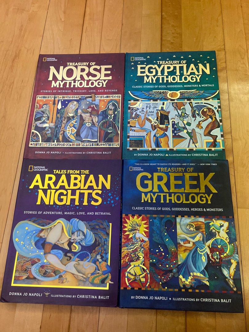 National Geography/Greek , Norse, Arabian, Egyptian Mythology,, 興趣及遊戲 ...