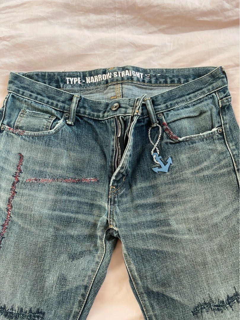 Neighborhood jeans, 男裝, 褲＆半截裙, 牛仔褲 - Carousell