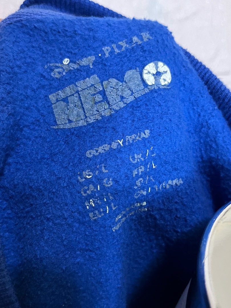 NEMO long sleeves | DISNEY | PIXAR, Men's Fashion, Coats, Jackets and ...