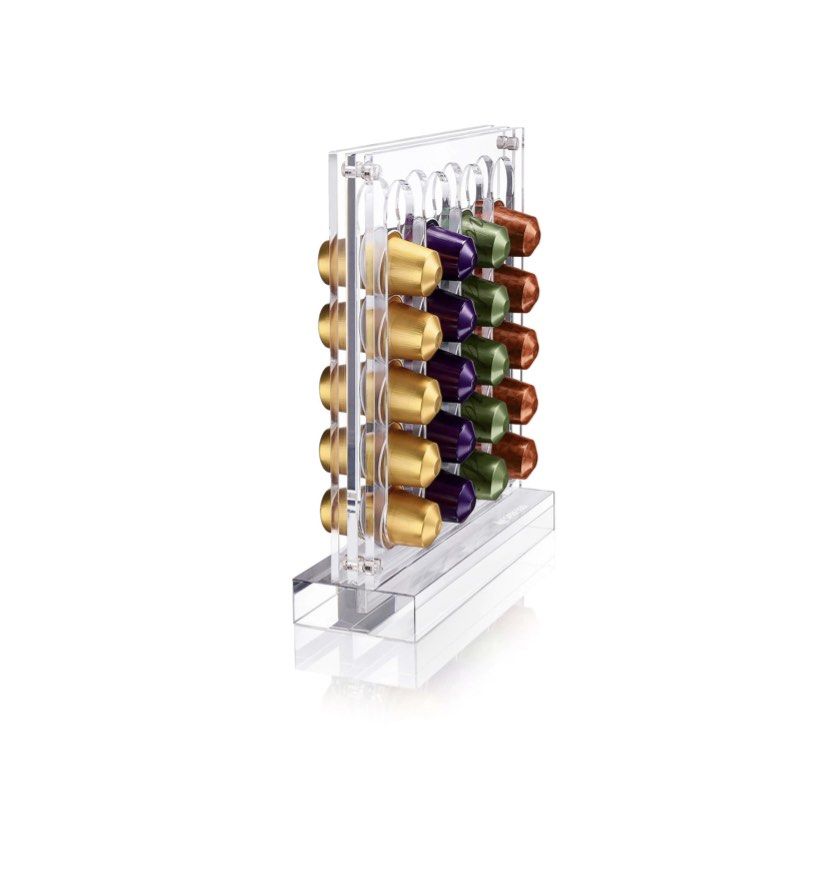 NESPRESSO acrylic Coffee Capsule/ Pods holder/Dispenser, Furniture ...