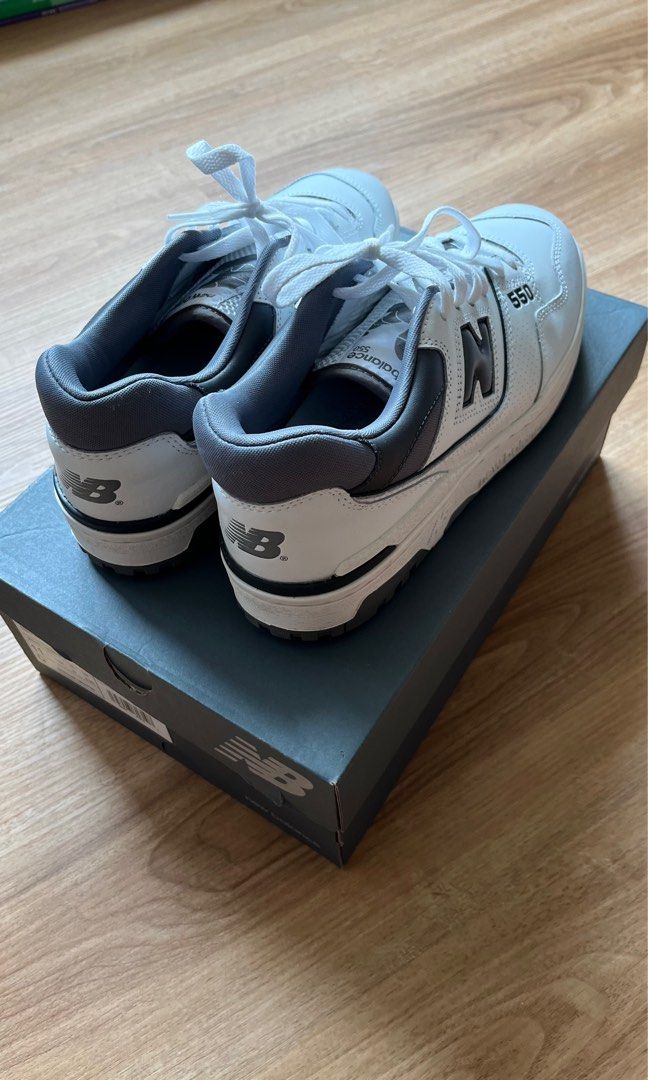 New balance 550s castlerock grey, Men's Fashion, Footwear, Sneakers on ...