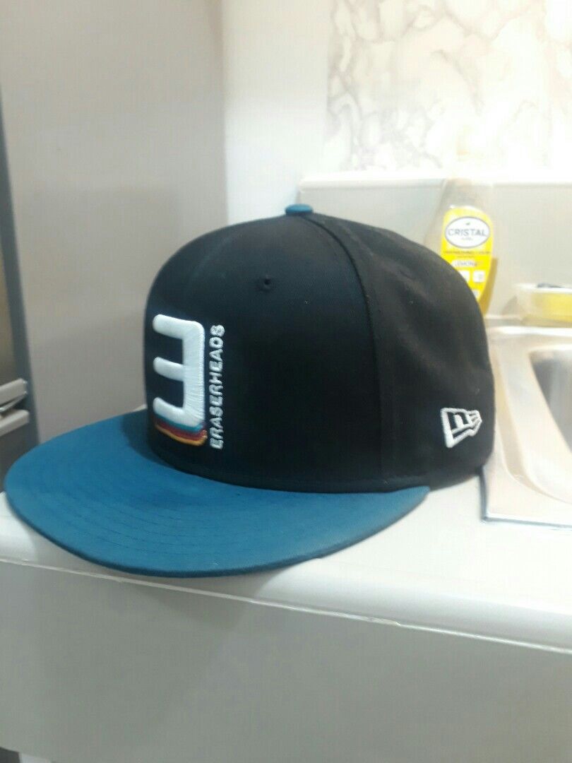 New Era colab Eraserheads fitted cap, Men's Fashion, Watches ...