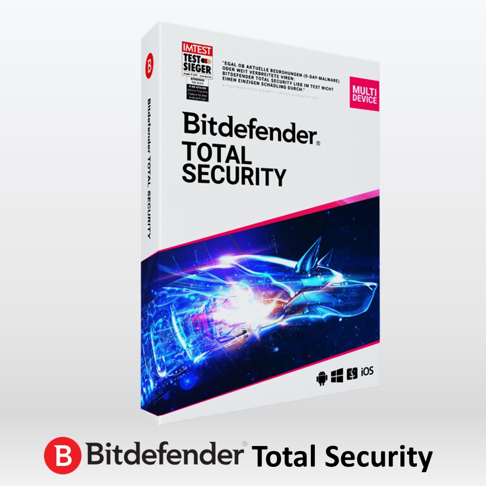 [NEW YEAR SPECIAL on 5D 1Y!] BitDefender Total Security 2023 for Windows Mac IOS Android (1-3 ...