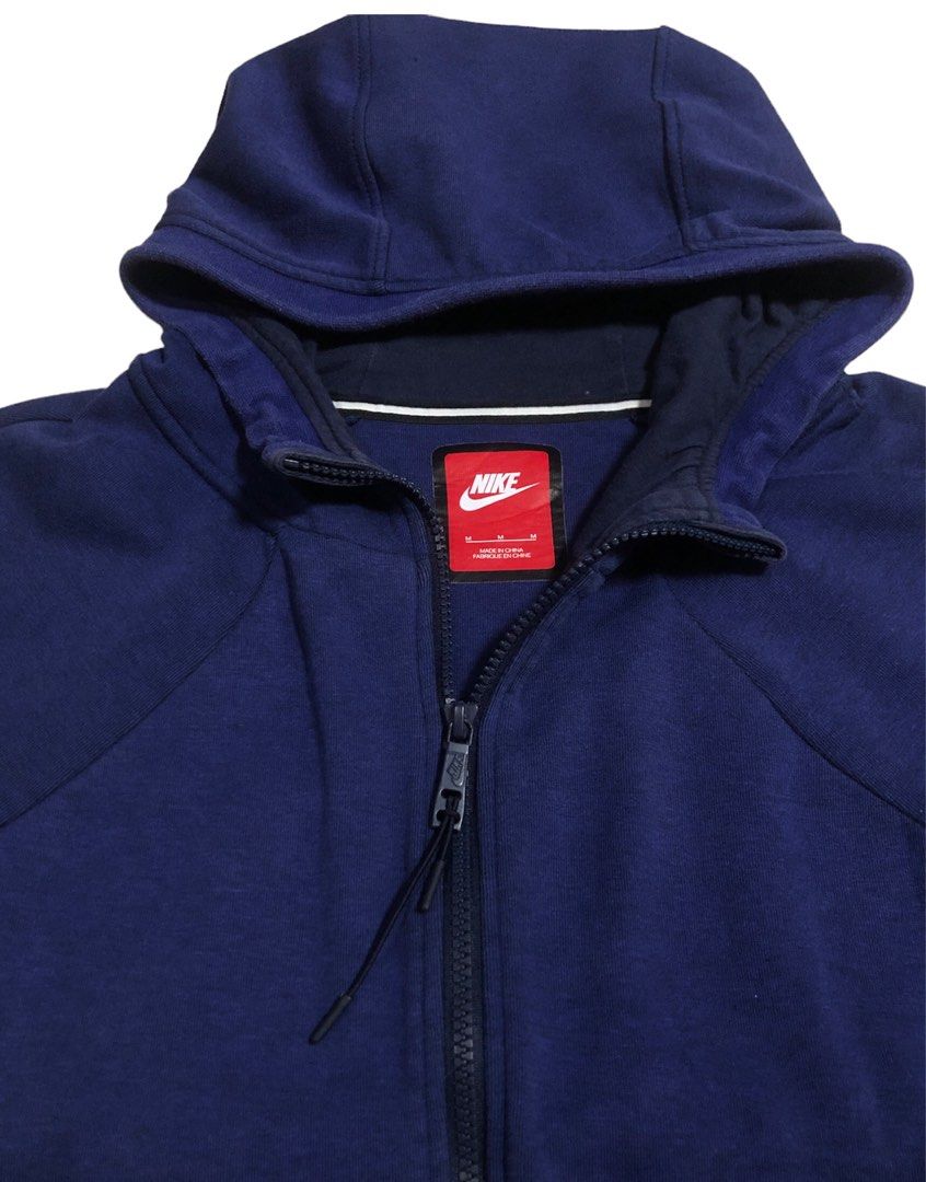 NIKE TECH FLEECE NAVY BLUE, Men's Fashion, Activewear on Carousell