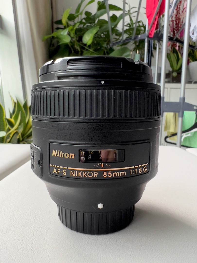 Nikon AF-S NIKKOR 85mm f/1.8G DSLR Portraiture Lens, Photography, Lens ...