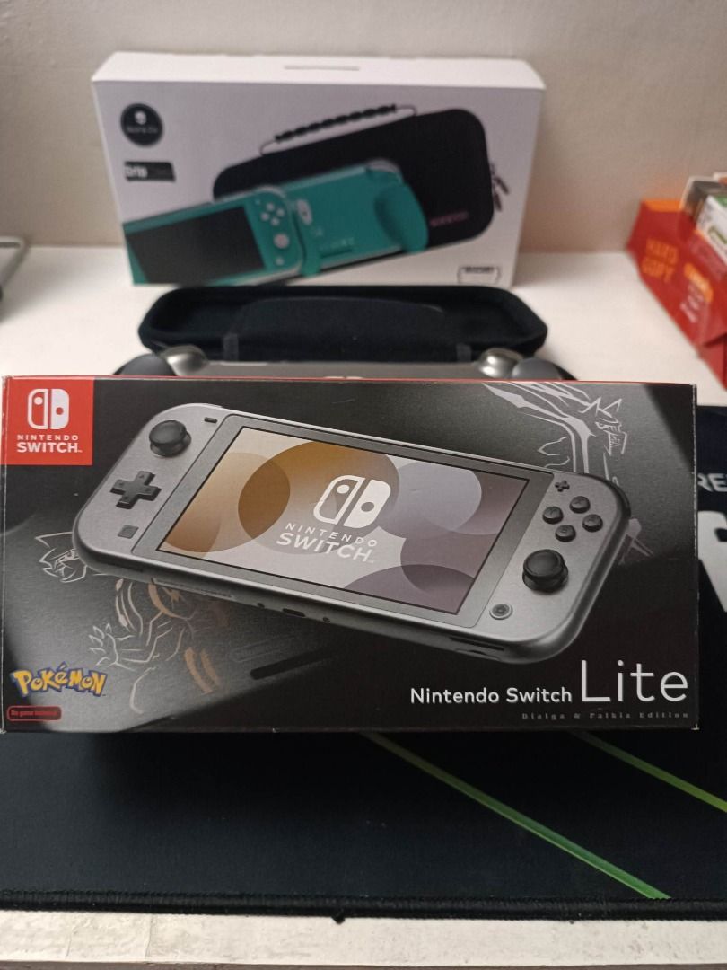 Nintendo Switch Lite Dialga Palkia Edition sale/swap, Video Gaming ...