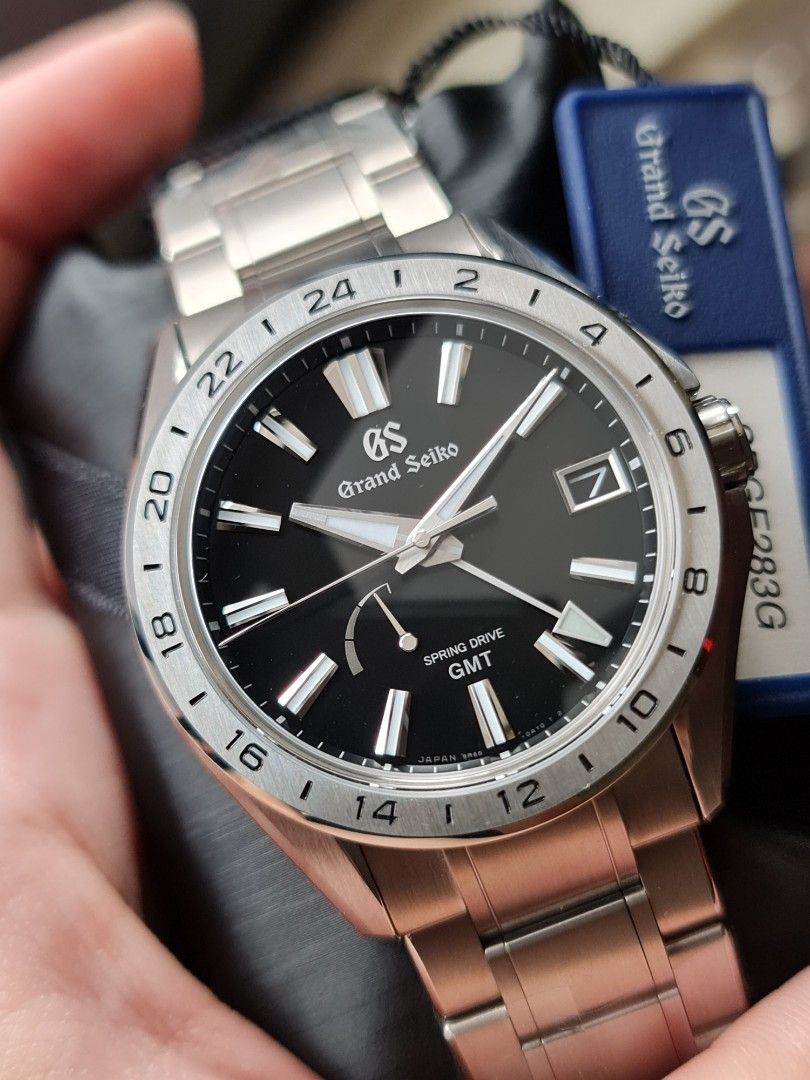 Unworn Unsized Nov 2022 Full Set Grand Seiko Evolution 9 Collection Spring Drive GMT High ...