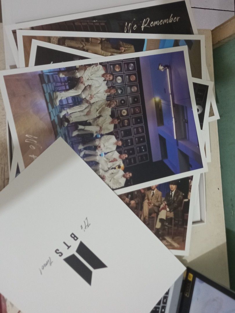 Brand New SEALED Official BTS Photobook Special Edition: We remember SEALED, Hobbies & Toys ...