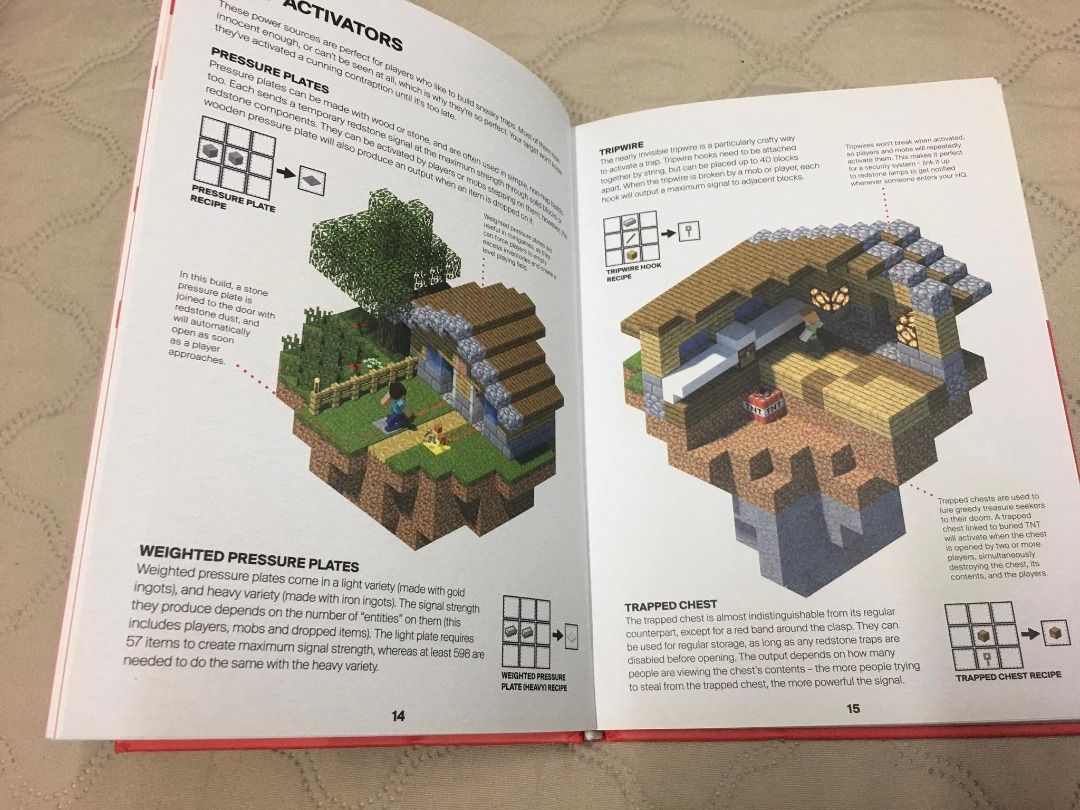 Official Minecraft Book - Guide To Redstone (Hard bound), Hobbies ...