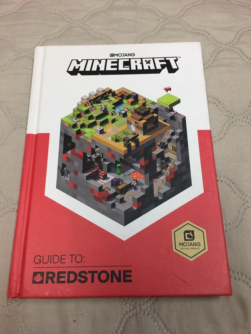 Official Minecraft Book - Guide To Redstone (Hard bound), Hobbies ...