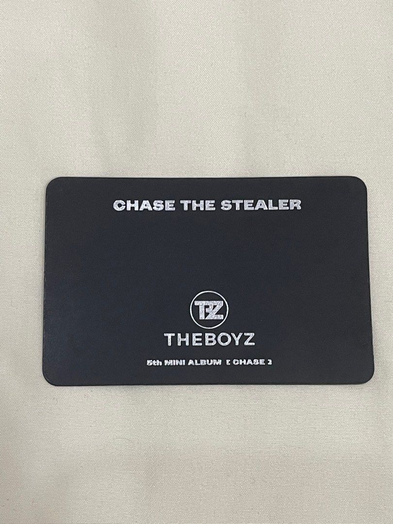 OFFICIAL PHOTOCARD THE BOYZ Eric The Stealer Lenticular, Hobbies & Toys, Memorabilia ...