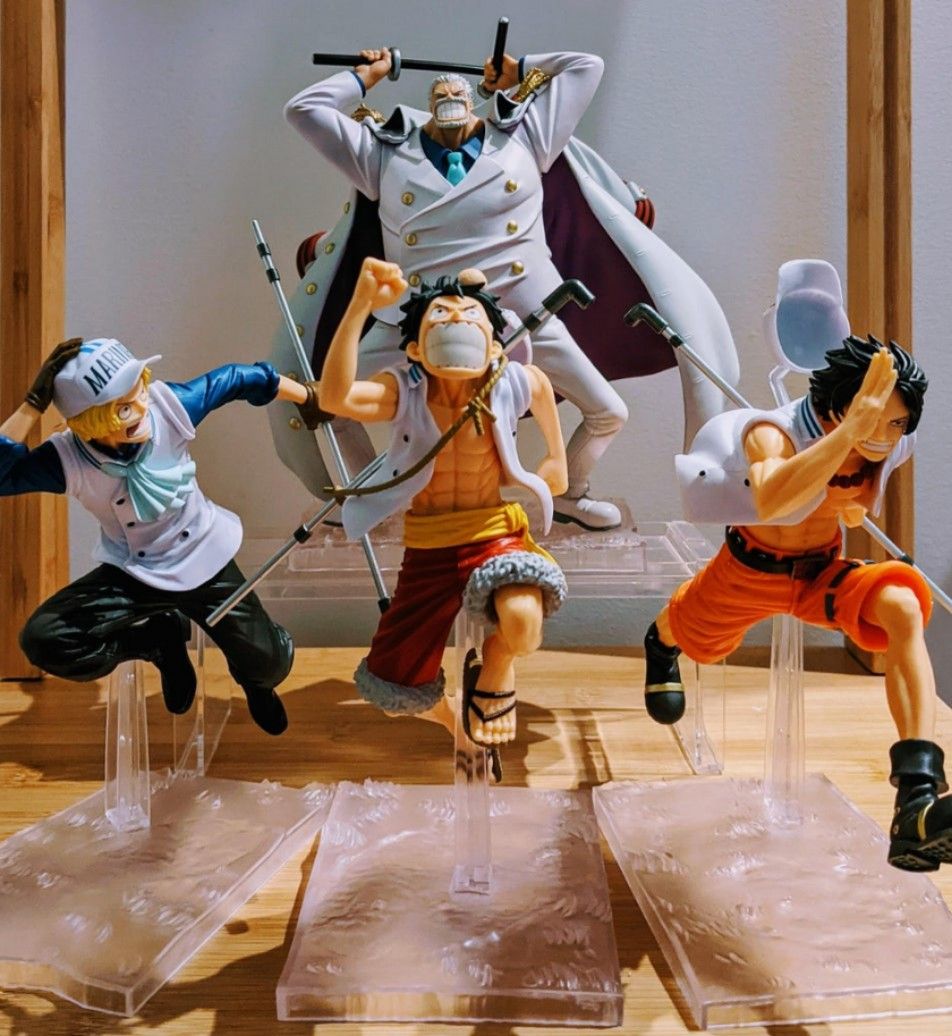 One Piece Magazine Figure - ace, sabo, Luffy, Grap, Hobbies & Toys ...