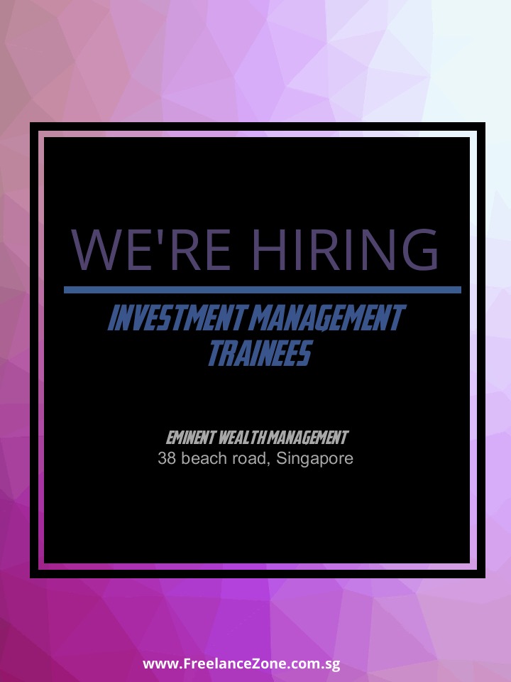 Ongoing Hiring - Investment Management Trainee., Jobs, Admin & Finance ...