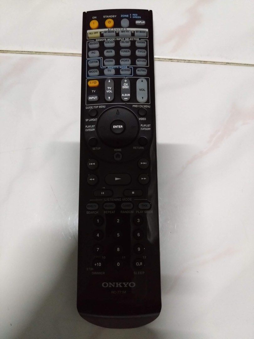 Onkyo av rec remote controller - new, Audio, Soundbars, Speakers ...