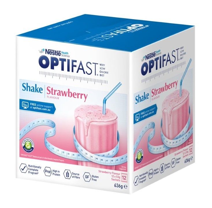 OPTIFAST Milk Shake, Health & Nutrition, Health Supplements, Health ...