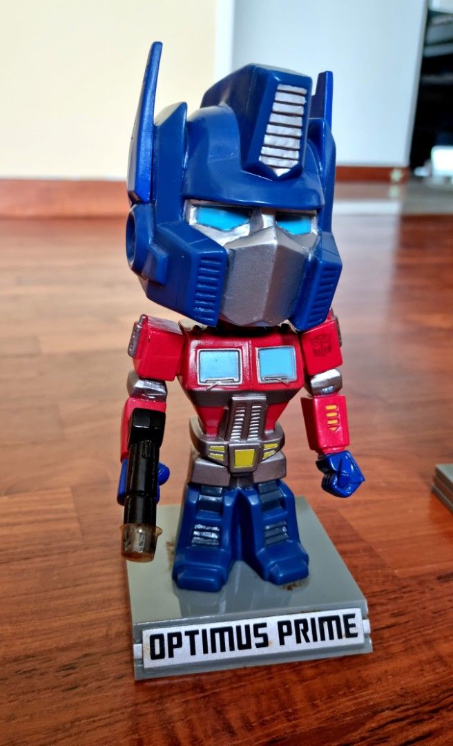Optimus Prime and Megatron - Wacky Wobbler, Bobble Head by Funko ...