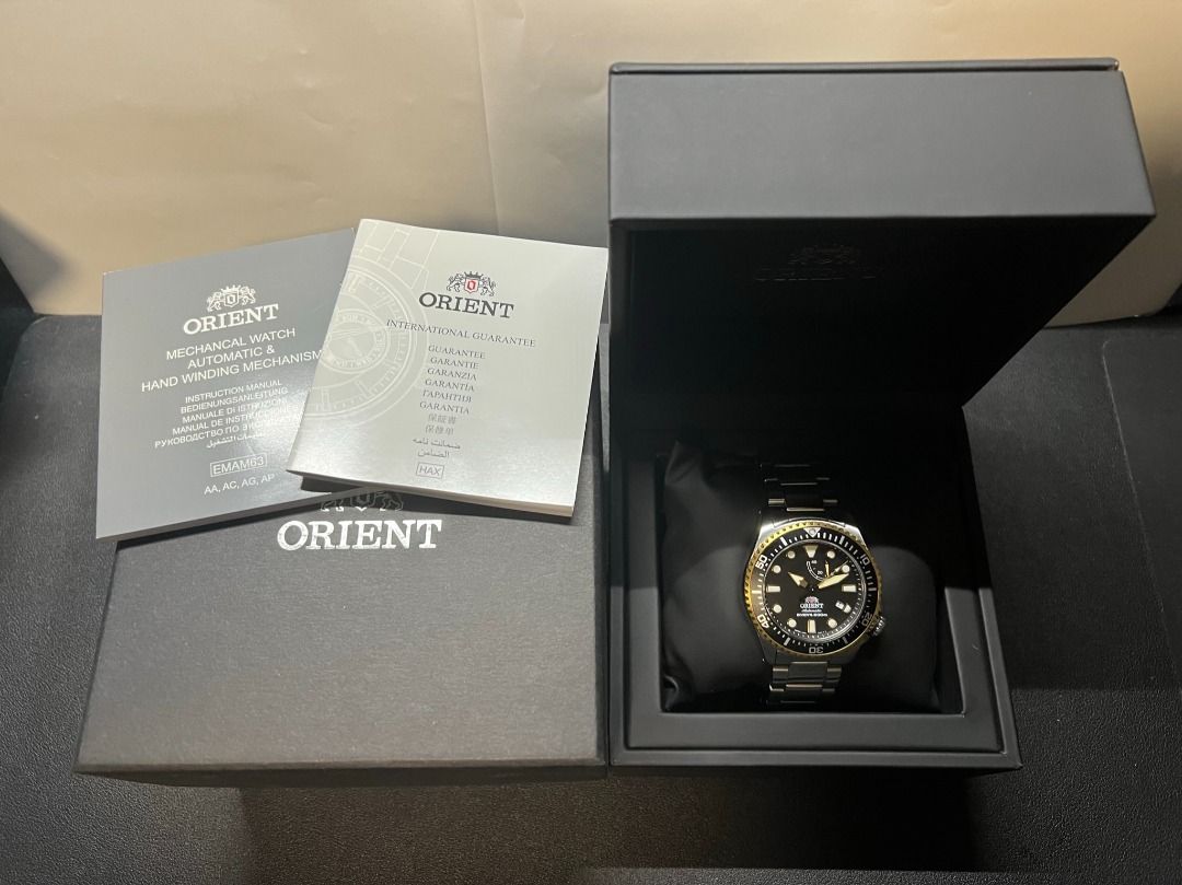 Orient Triton (Gold and steel), Luxury, Watches on Carousell