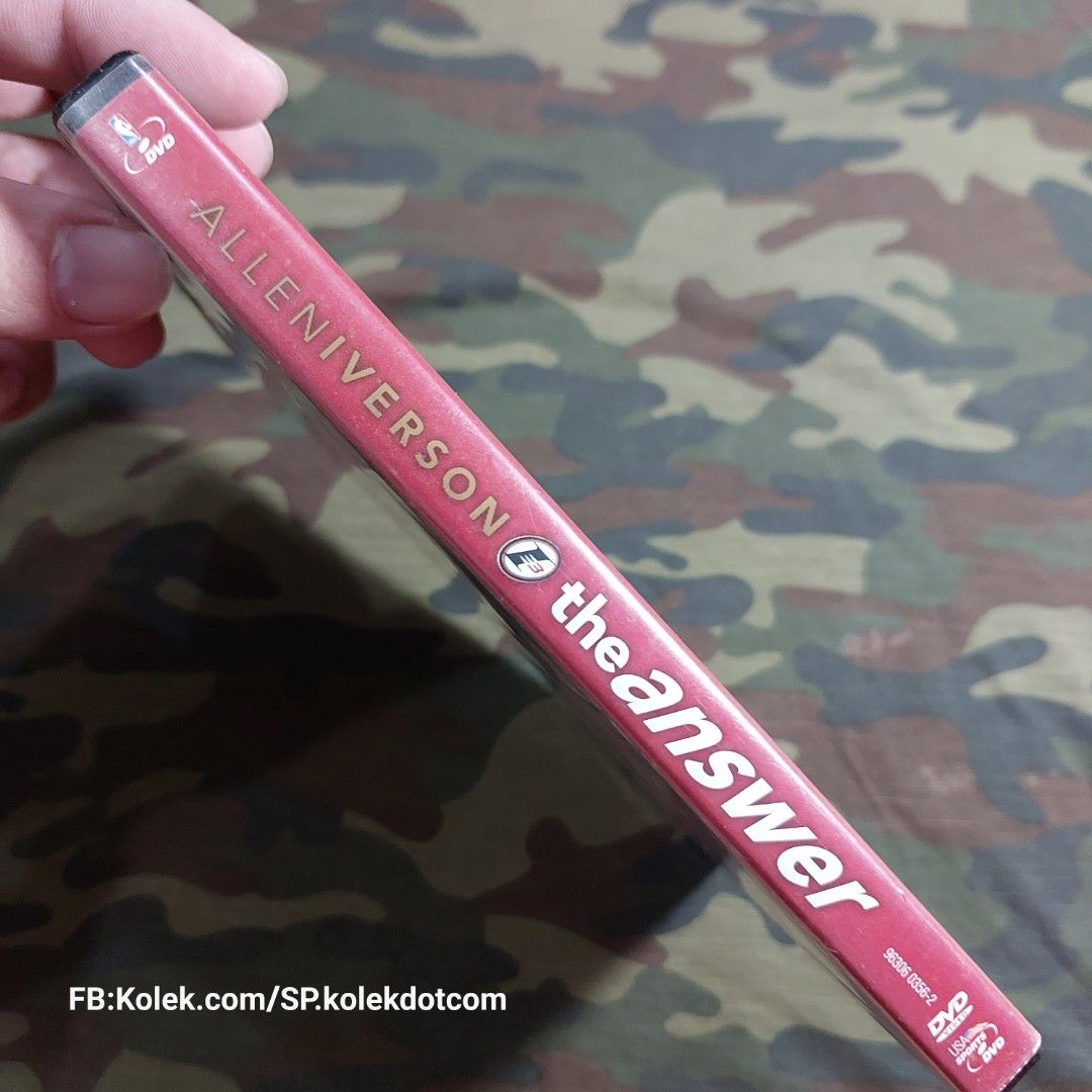 Original Allen Iverson The ANSWER DVD, Hobbies & Toys, Music & Media, CDs & DVDs on Carousell