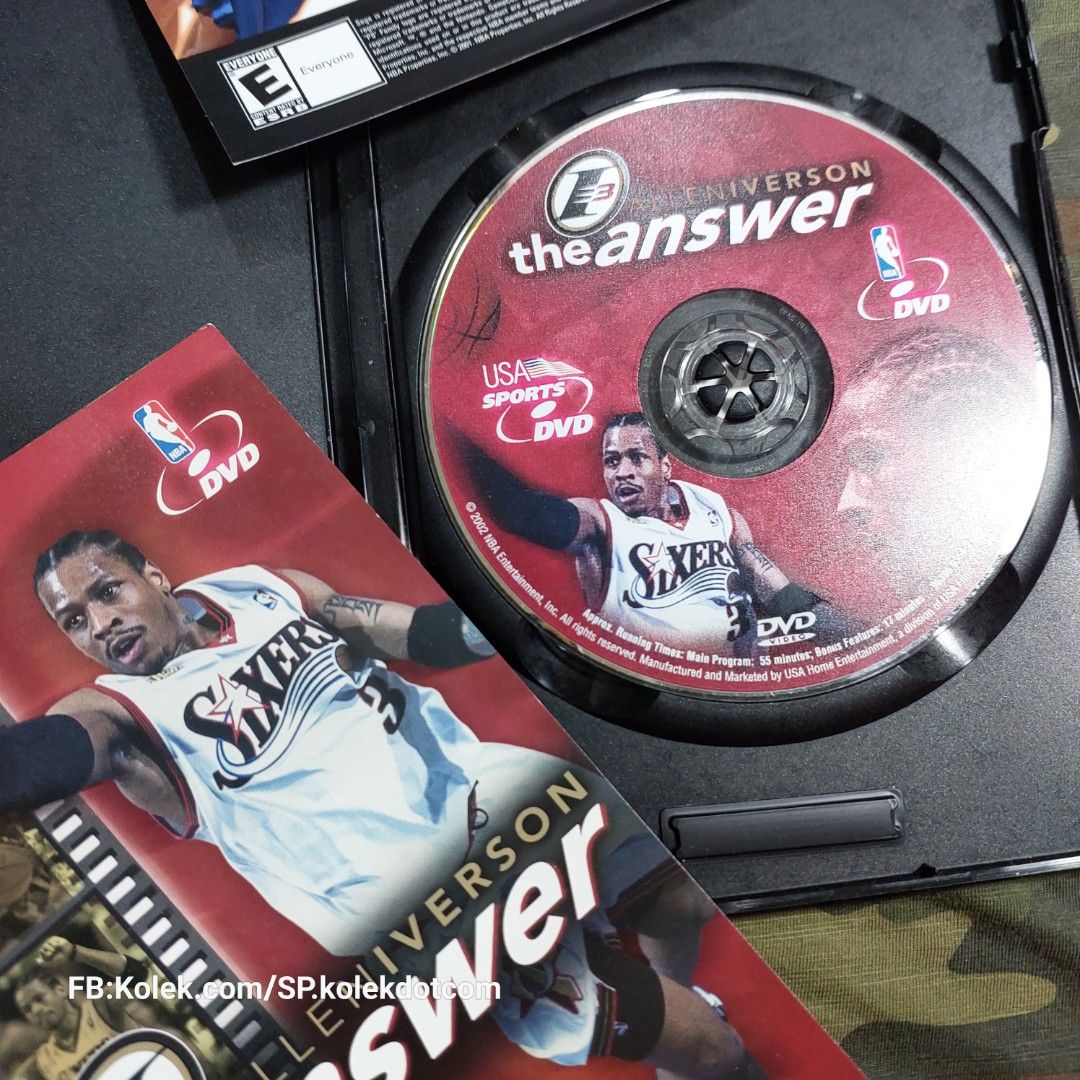 Original Allen Iverson The ANSWER DVD, Hobbies & Toys, Music & Media, CDs & DVDs on Carousell