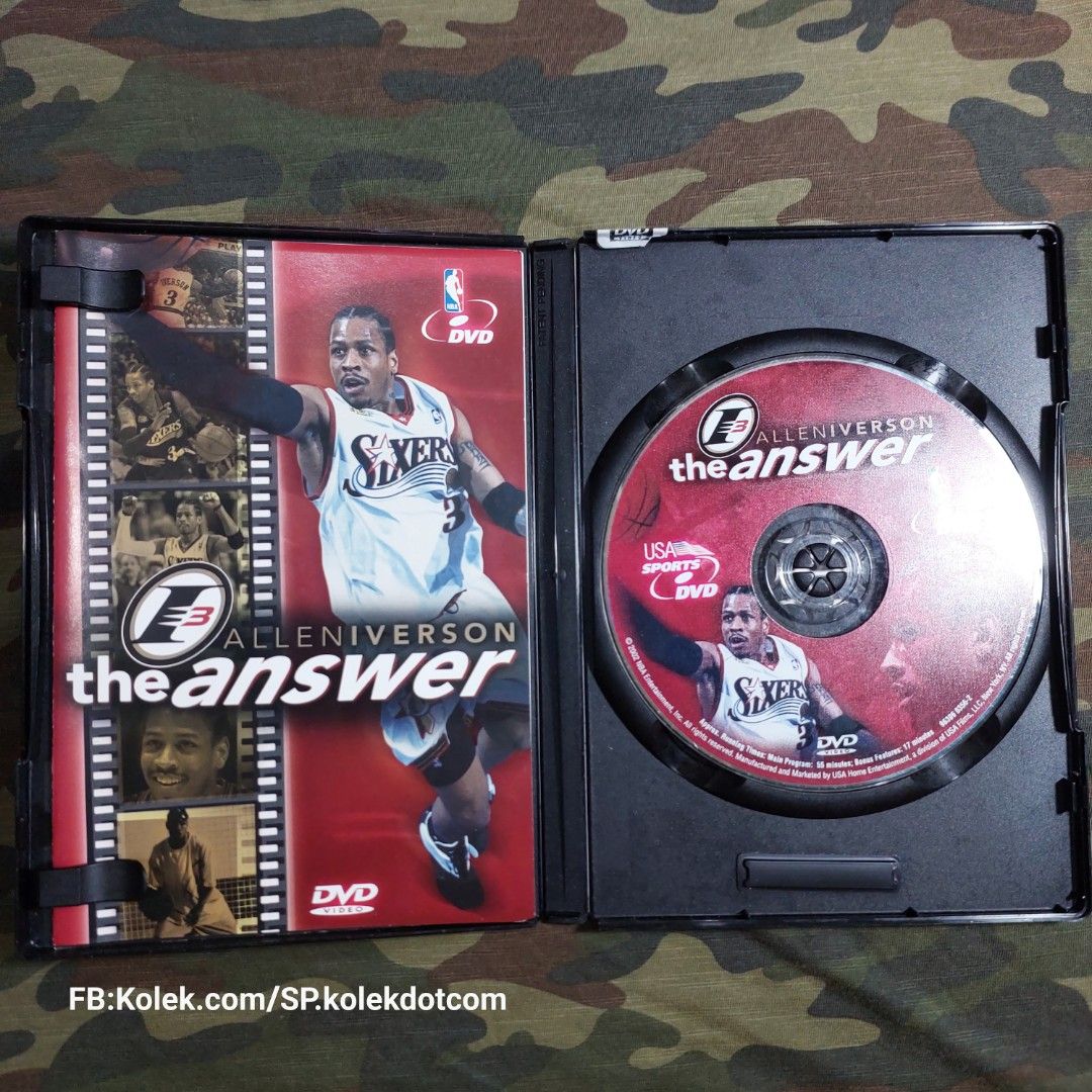 Original Allen Iverson The ANSWER DVD, Hobbies & Toys, Music & Media, CDs & DVDs on Carousell