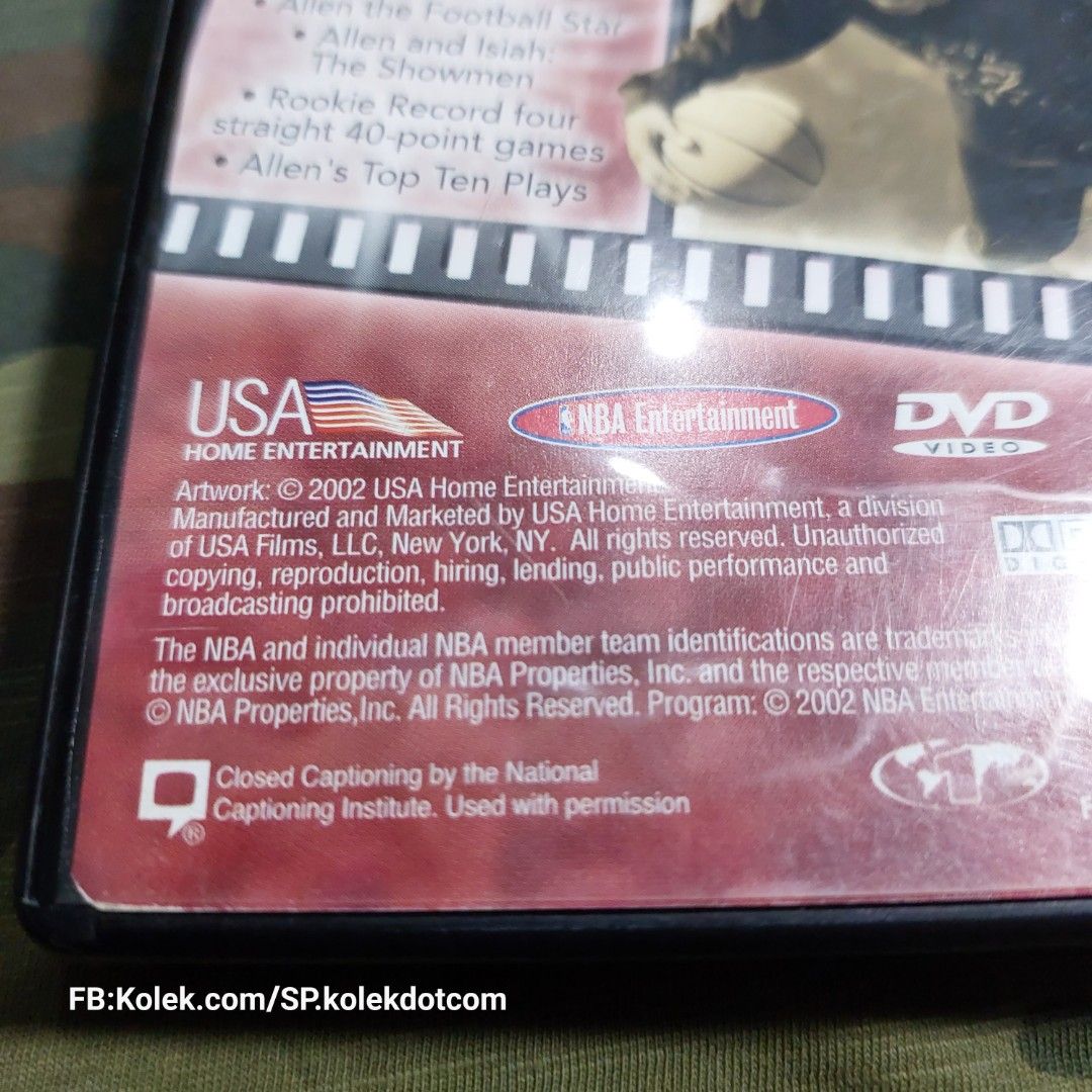 Original Allen Iverson The ANSWER DVD, Hobbies & Toys, Music & Media, CDs & DVDs on Carousell