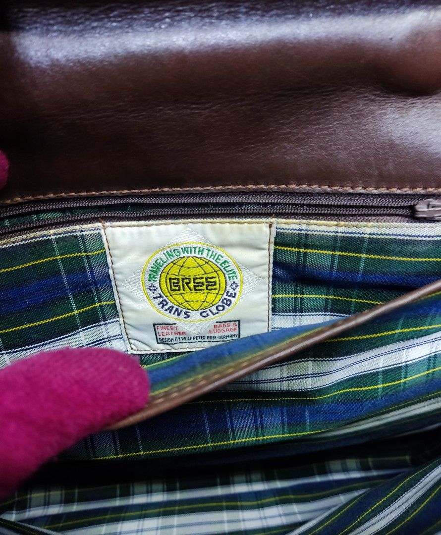 Original Bree Vintage Messenger Bag, Men's Fashion, Bags, Briefcases on ...