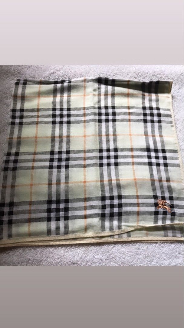 Bundle Original Burberry handkerchief, Men's Fashion, Watches & Accessories, Handkerchief ...